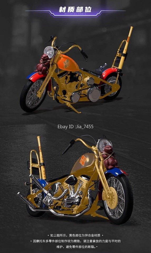 New Principal Gu DC Harley Quinn & Motorcycle 1/10 Action Figure EA1503 ...
