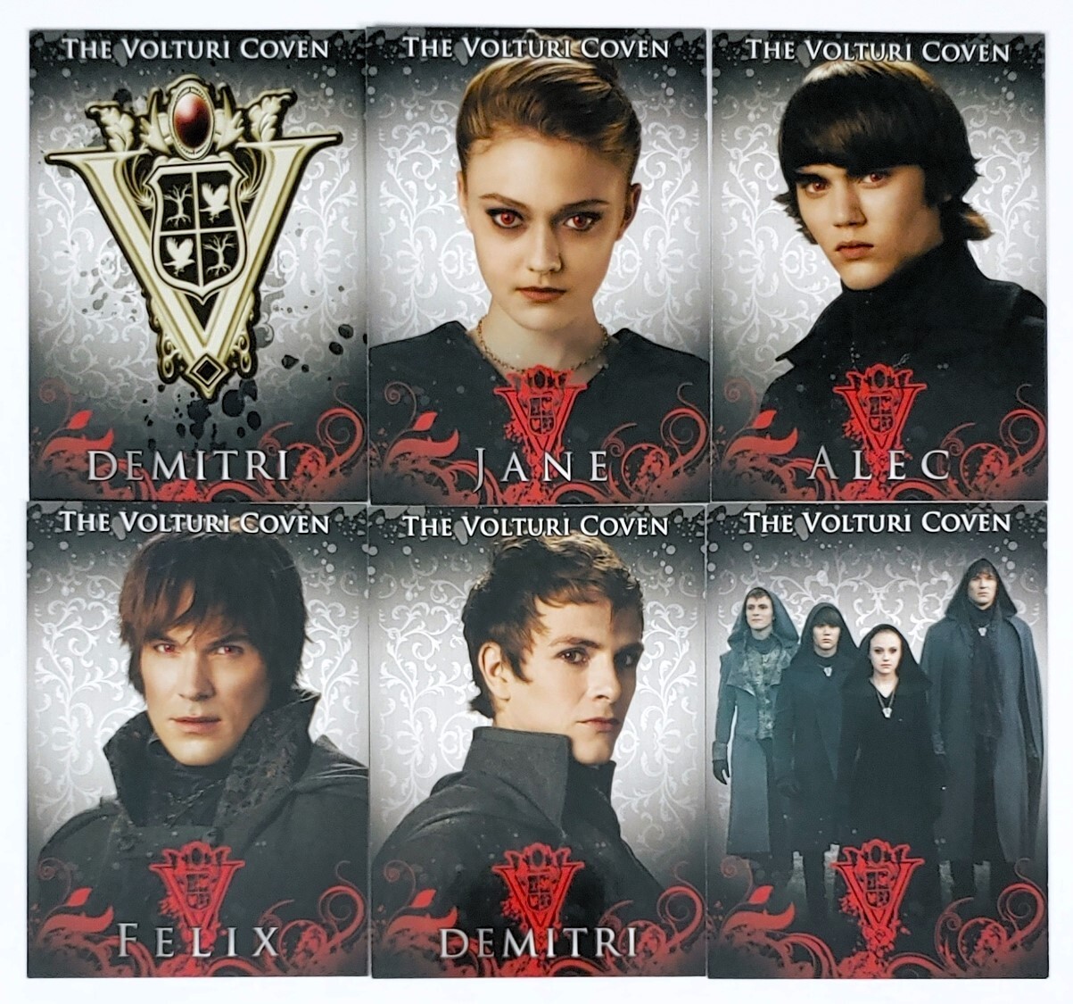 2010 NECA Twilight Saga Movie Eclipse S1 #V1-V6 Volturi Coven Complete ...