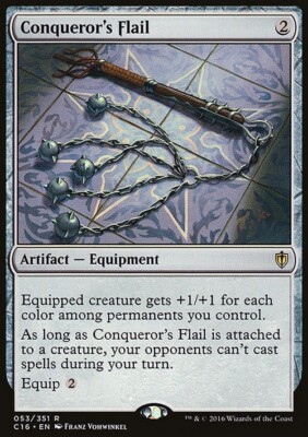 Conqueror's Flail ~ Commander 2016 [ Excellent ] [ Magic MTG ] | eBay UK