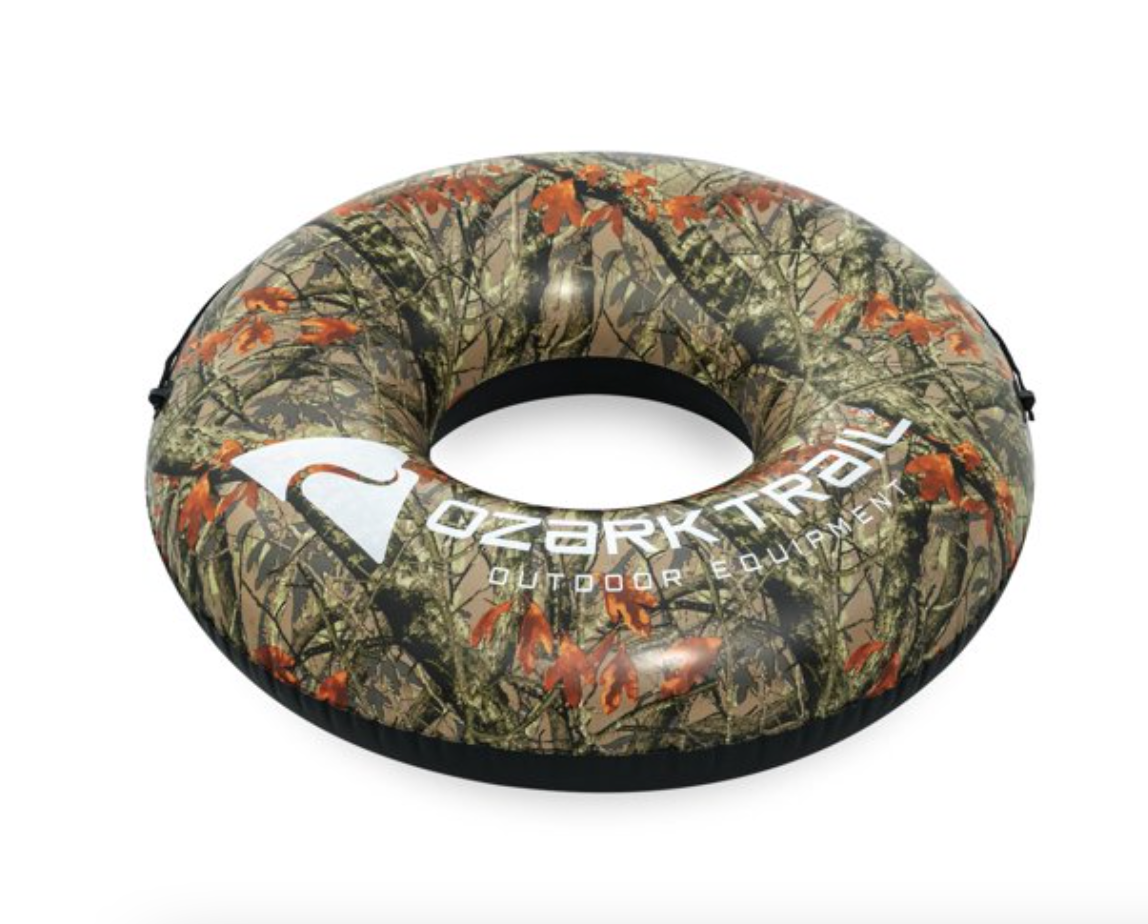 Ozark Trail River/Pool Inflatable 39" x 39" Tube Float Camo New 198 lb ...
