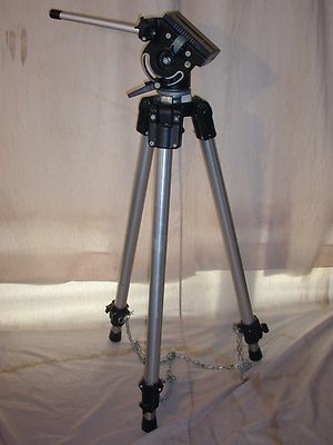 REDUCED Bogen Manfrotto 3061/132 tripod 3066 /116 Head QR Plate 70” | eBay