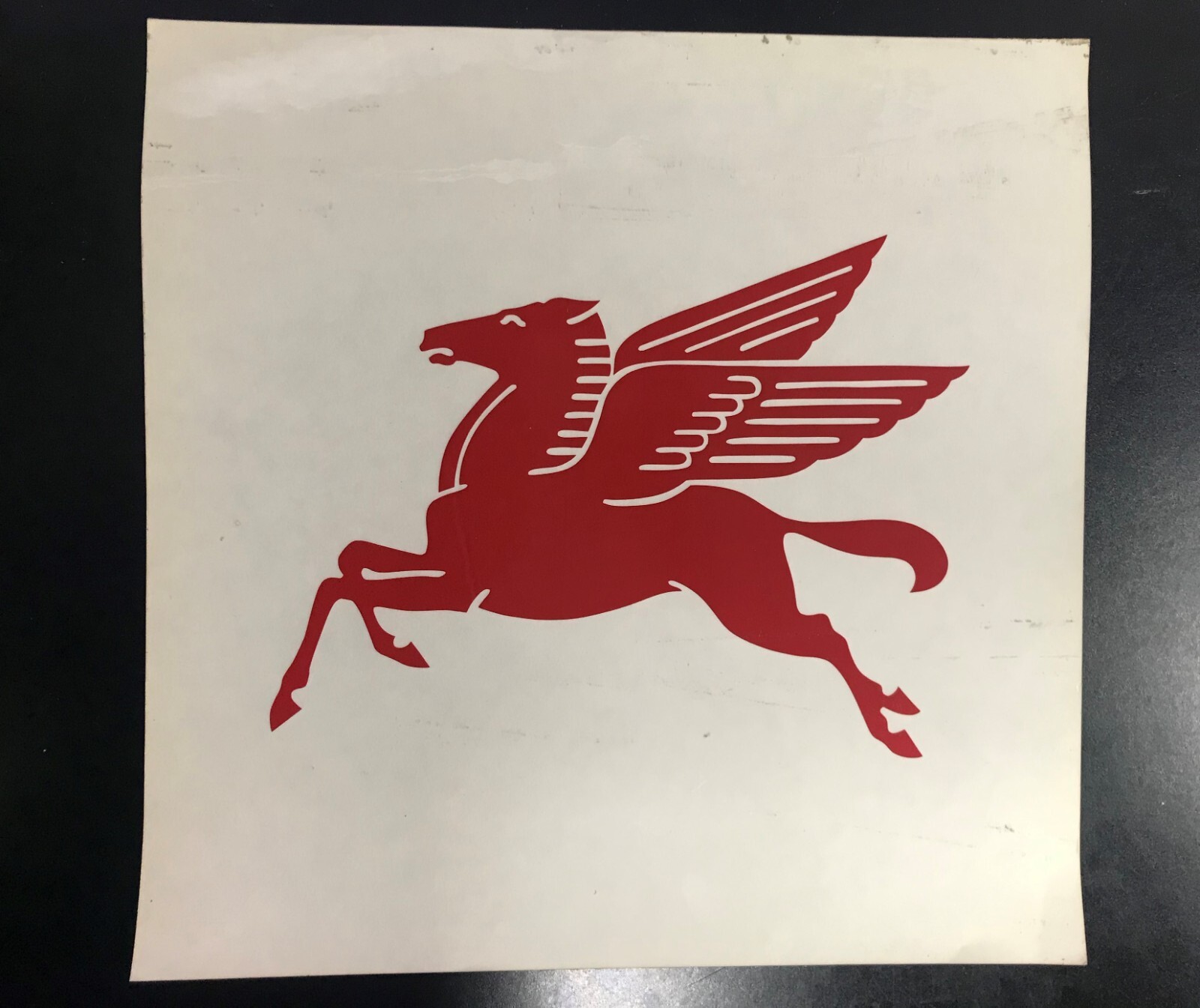 Vintage Mobil Oil Pegasus Logo Decal 13 x 13 | eBay