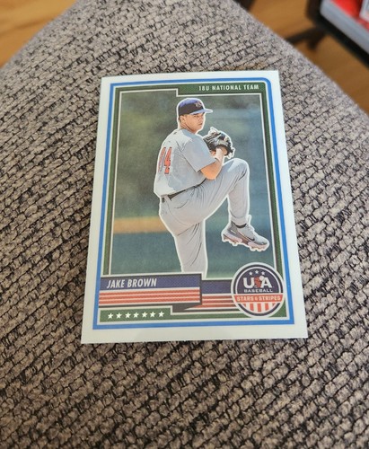 2023 Stars And Stripes Baseball Jake Brown #41 USA National Team LSU ...