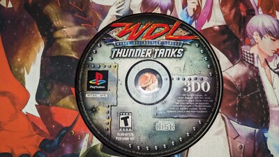 WDL Thunder Tanks World Destruction League Playstation 1 PS1 Disc Only ...