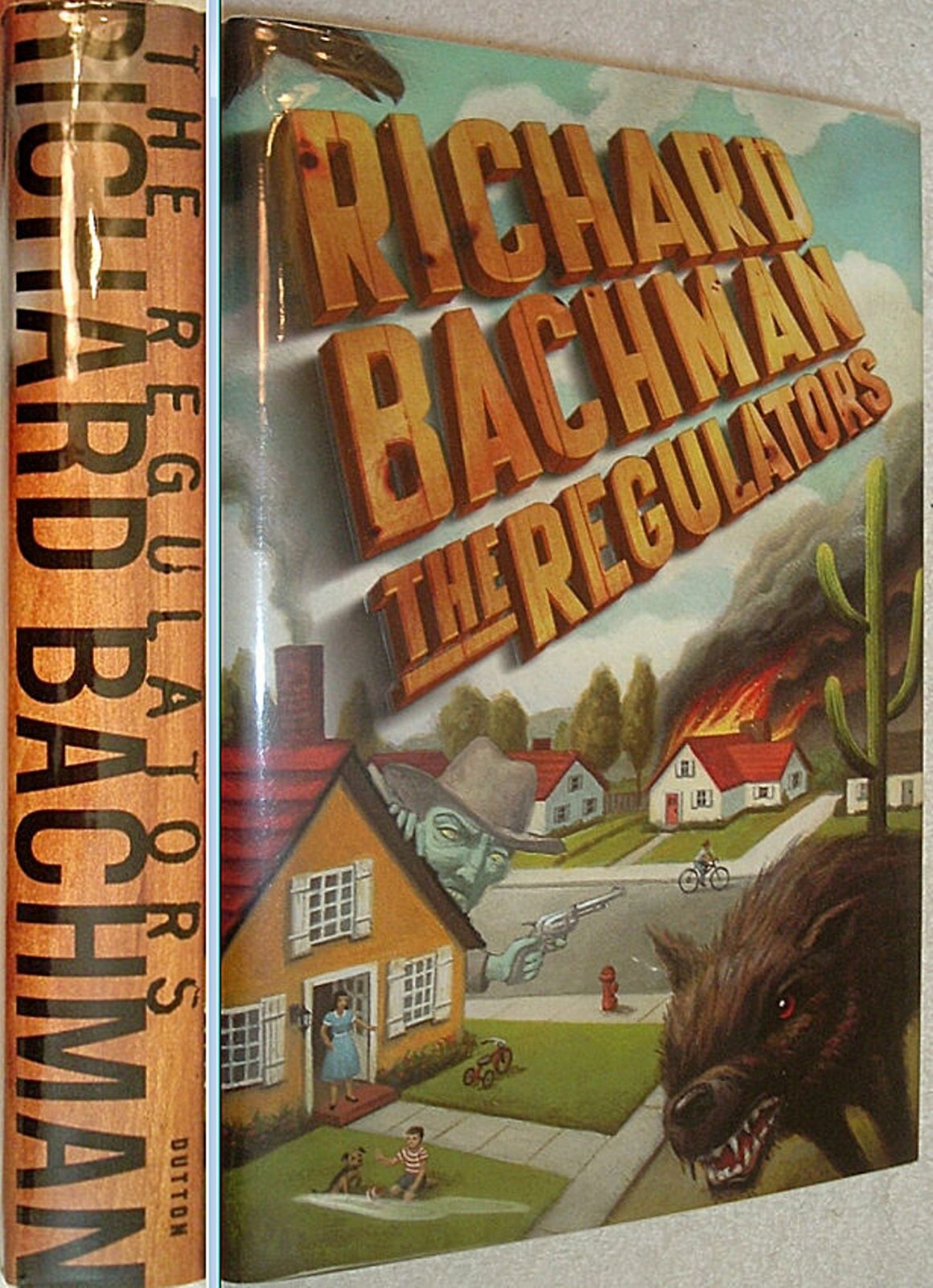 THE REGULATORS by Richard Bachman/Stephen King Dutton Signed First ...