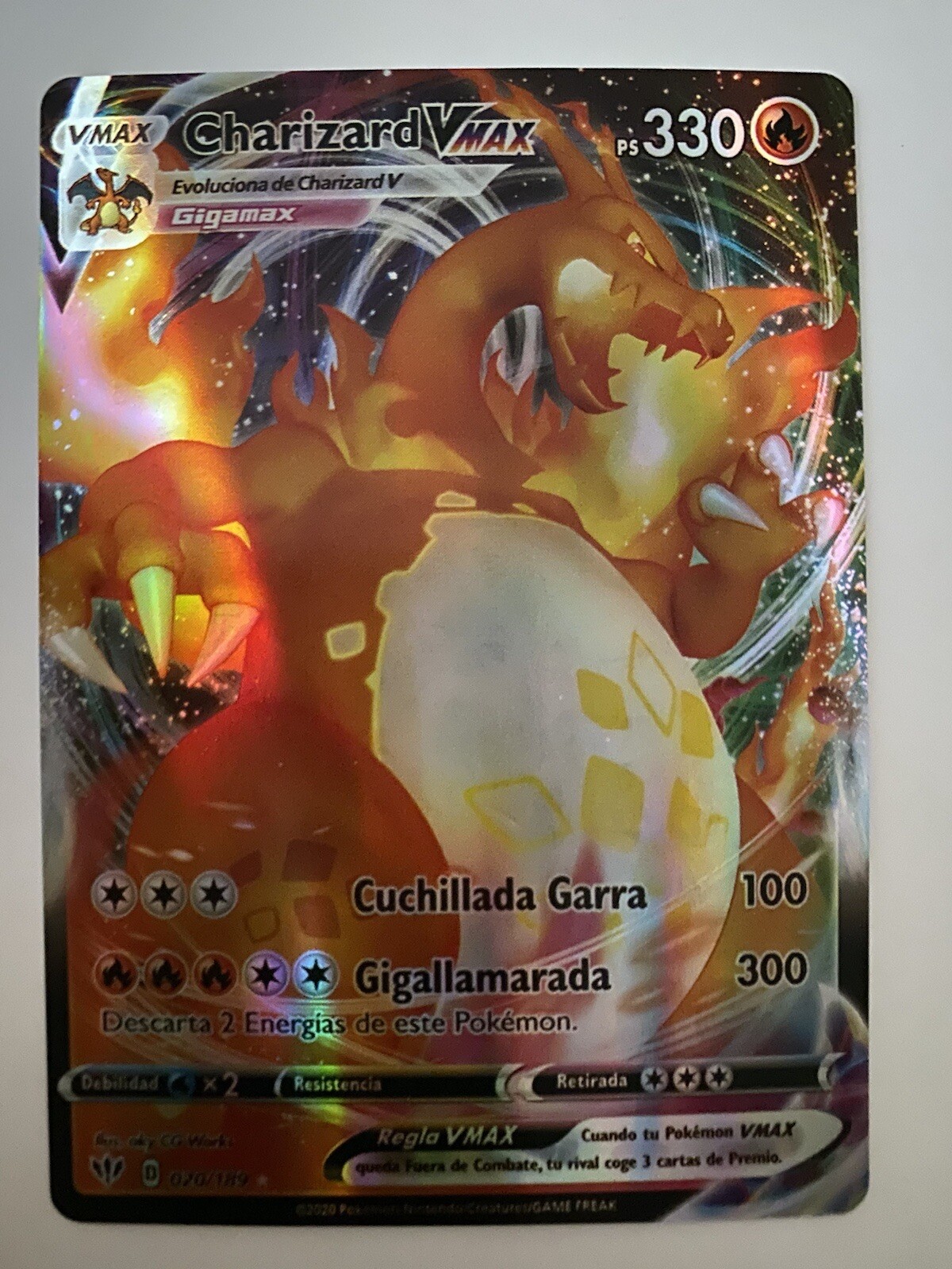 Carta CHARIZARD VMAX GIGAMAX IMPECABLE | eBay