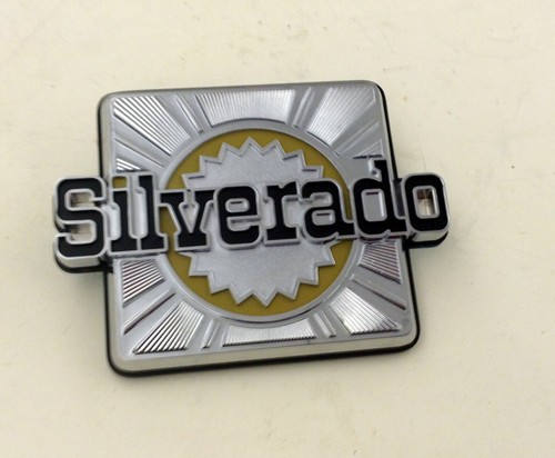 1980-87 CHEVROLET SILVERADO NAMEPLATE EMBLEM NEW GM NOS 14014315 | eBay