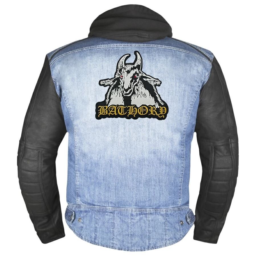 Bathory Iron-on & Sew-on Back Patch | Goat Swedish Black Thrash Metal Band Logo | eBay