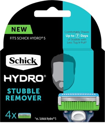 Schick Hydro Stubble Remover Razor Cartridges, 4 ct (Fits Hydro5) | eBay
