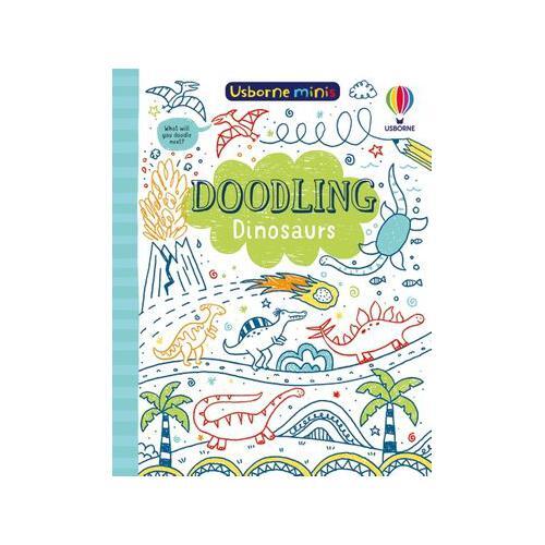 Usborne - Mini Books Doodling Dinosaurs 9781474981071 | eBay Australia
