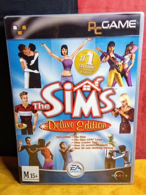The Sims: Deluxe Edition (PC Windows XP/98/95, 2-Disc CD-ROM, 2002 ...