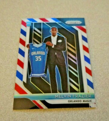 2018-19 Panini Prizm Red White Blue Prizm Rookie #109 Melvin Frazier ...