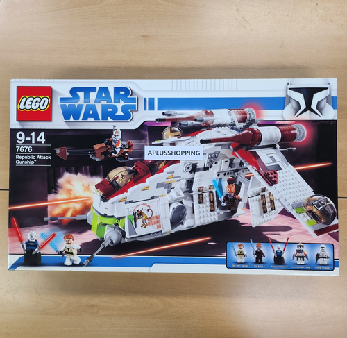 Lego 7676 Star Wars Republic Attack Gunship 1034pcs SEALED | eBay