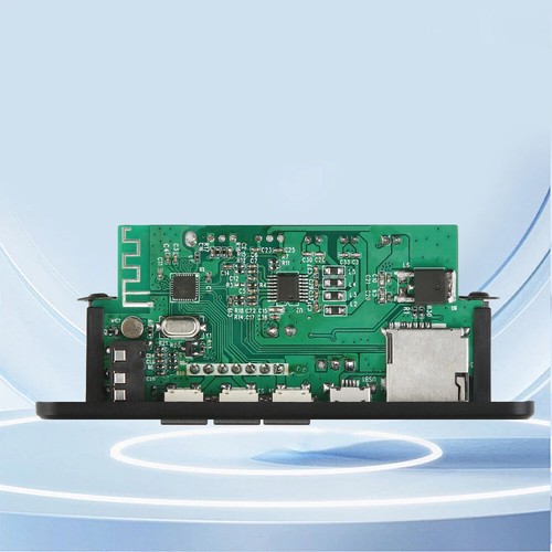 12V 40W Car Amplifier MP3 Decoder Board Bluetooth 5.0 TF USB FM Radio ...