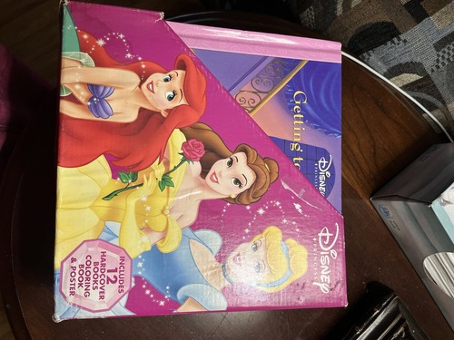 LOT of 12 - DISNEY PRINCESS Book Set Storybook Library Collection 2005 ...