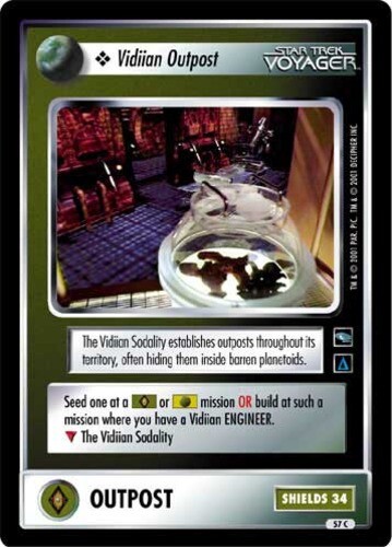 Star Trek: Vidiian Outpost [Ungraded] Voyager STCCG Decipher 1E | eBay