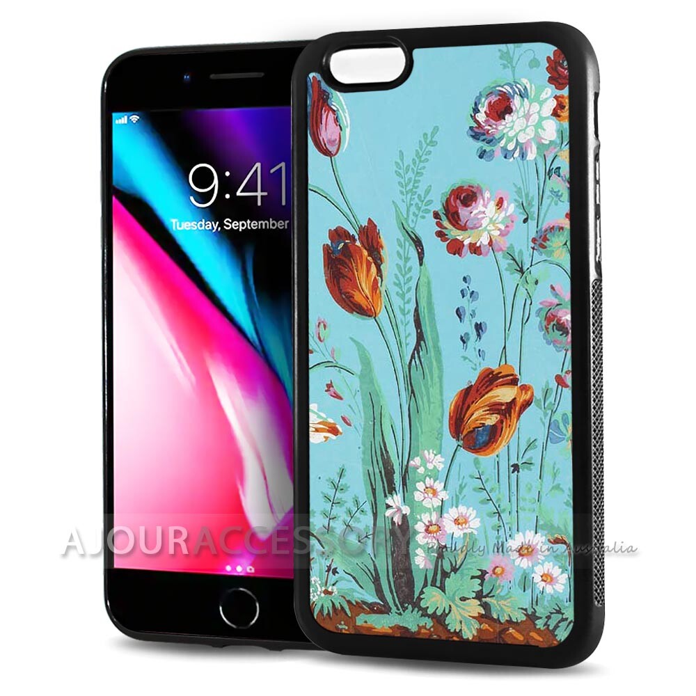 ( For iPhone 7 Plus ) Back Case Cover AJH11683 Flower | eBay
