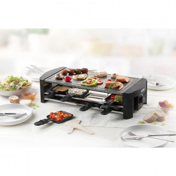 5411397115928 Domo DO9186G raclette grill 8 person(s) 1300 W Black DOMO ...