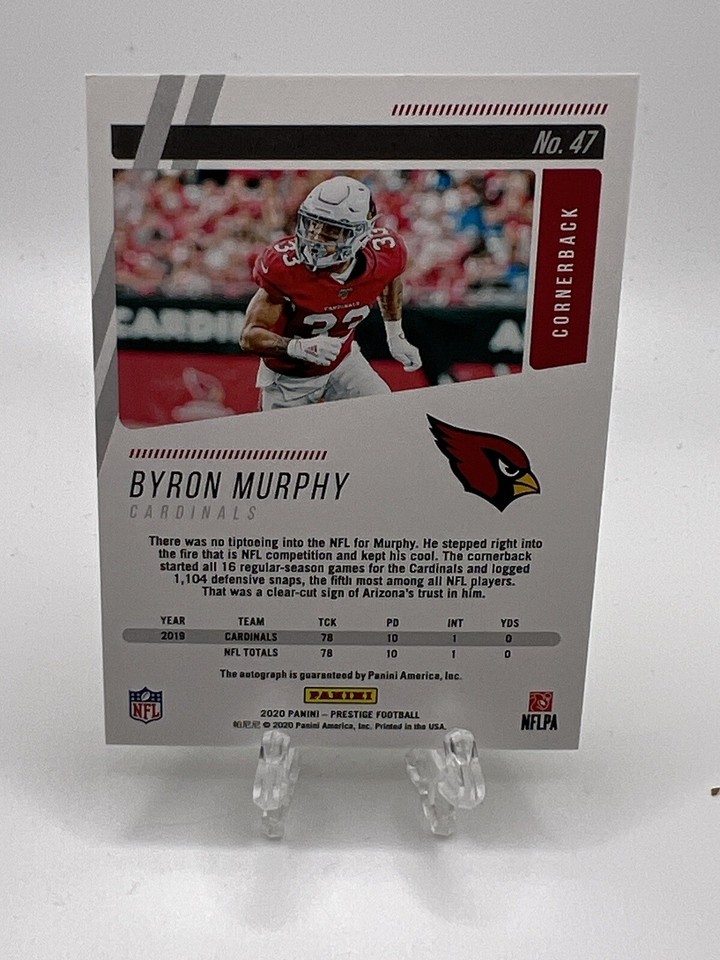 2020 Panini Prestige - Xtra Points Signatures #47 Byron Murphy (AU) | eBay