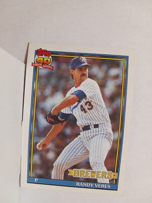 1991 Topps 694 Randy Veres | eBay