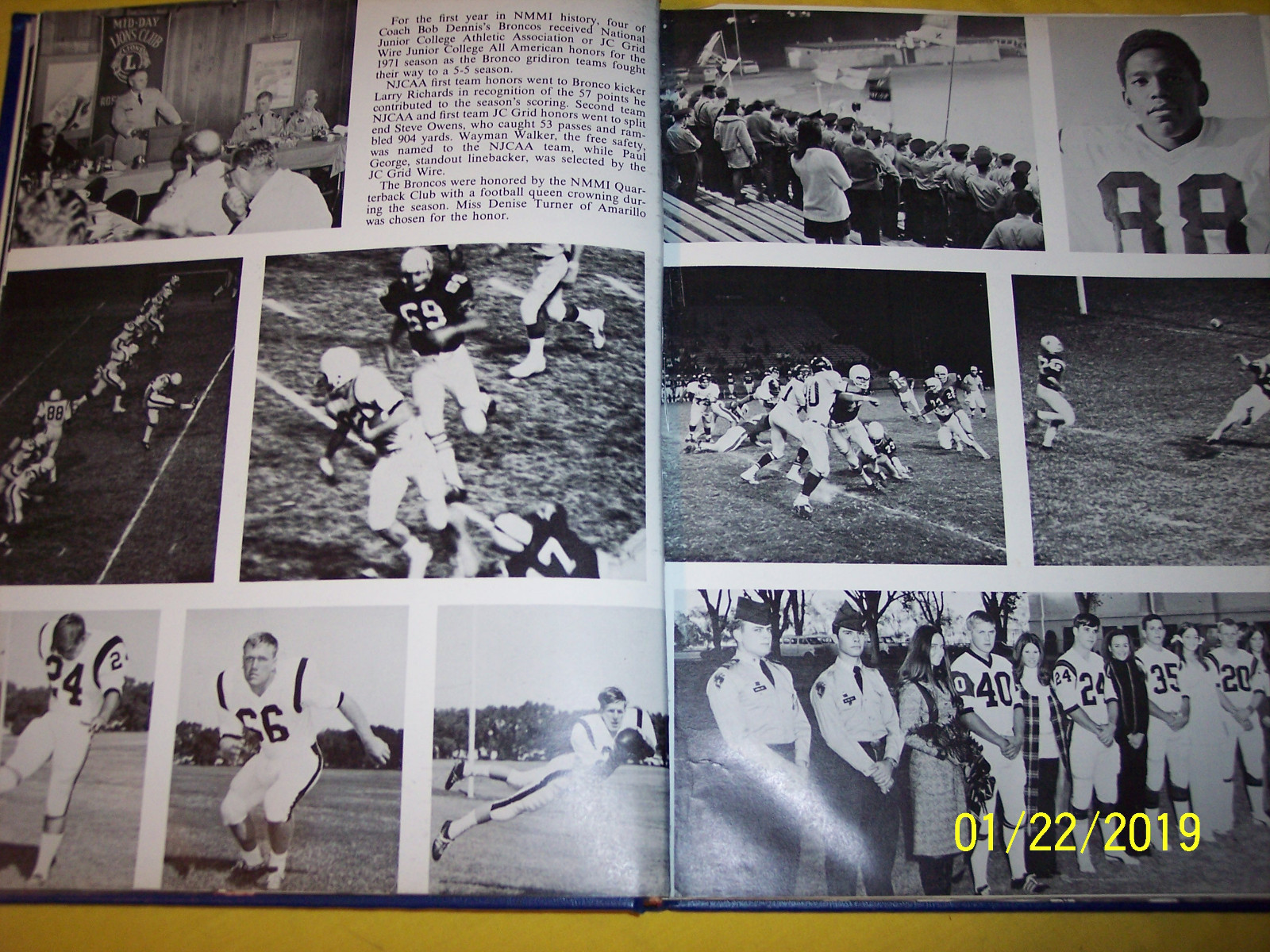 New Mexico Military Institute 1972 Annual Yearbook Bronco NMMI Photo's ...