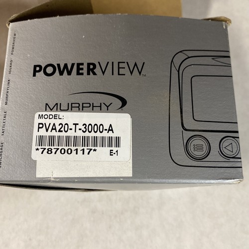 murphy powerview tachometer new out of the box | eBay