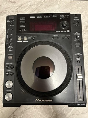 Pioneer CDJ-850 Multi Player Black DJ Deck Controller Rekordbox ...