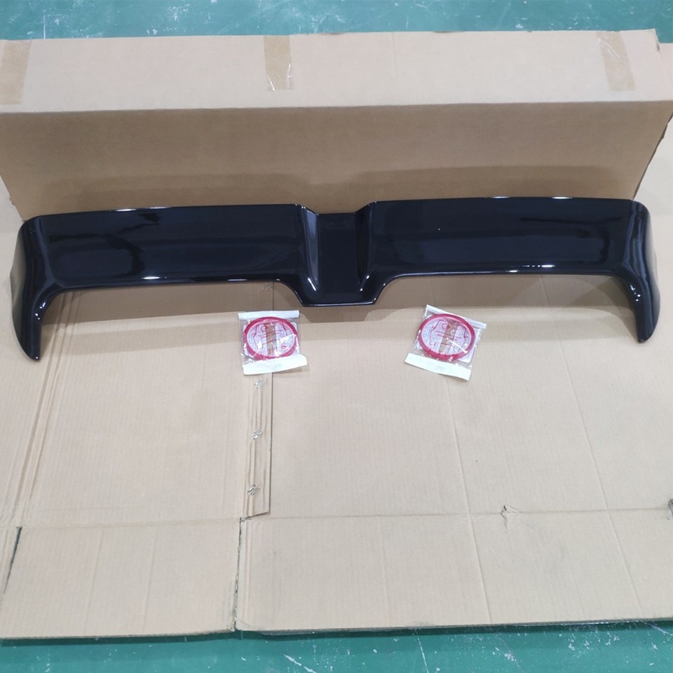 FOR VW POLO MK5 6R 6C OTG STYLE GLOSS BLACK REAR ROOF BOOT SPOILER LIP ...