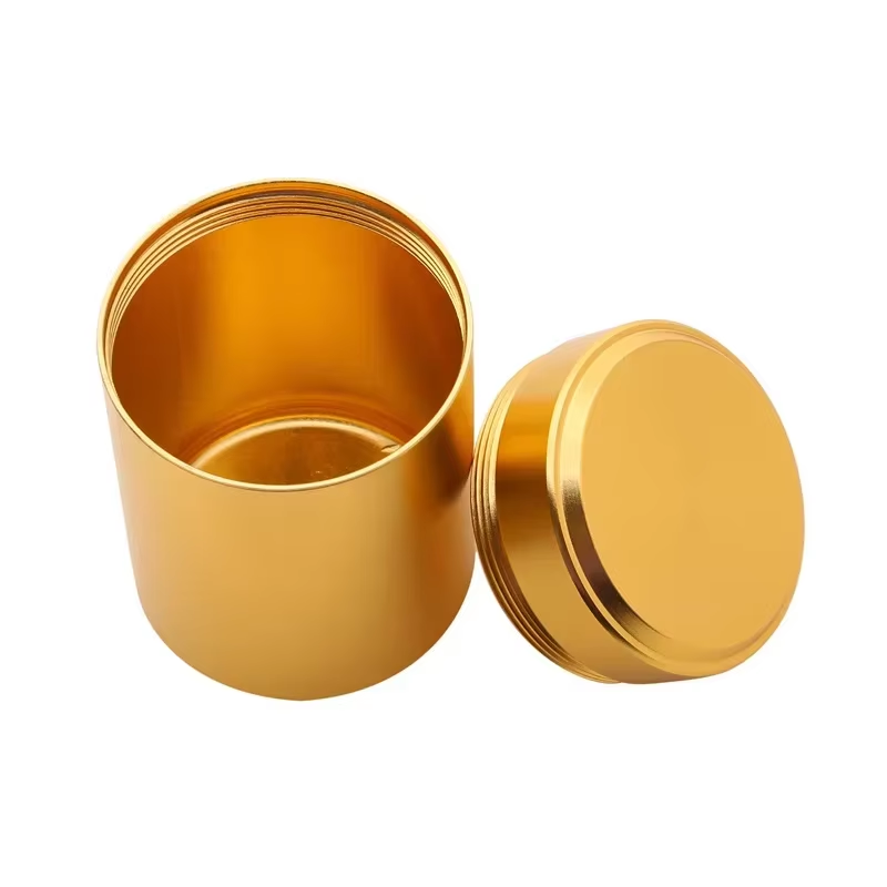 Mini Portable Sealed Jar Travel Moisture-Proof Solid Color Nut Candy ...