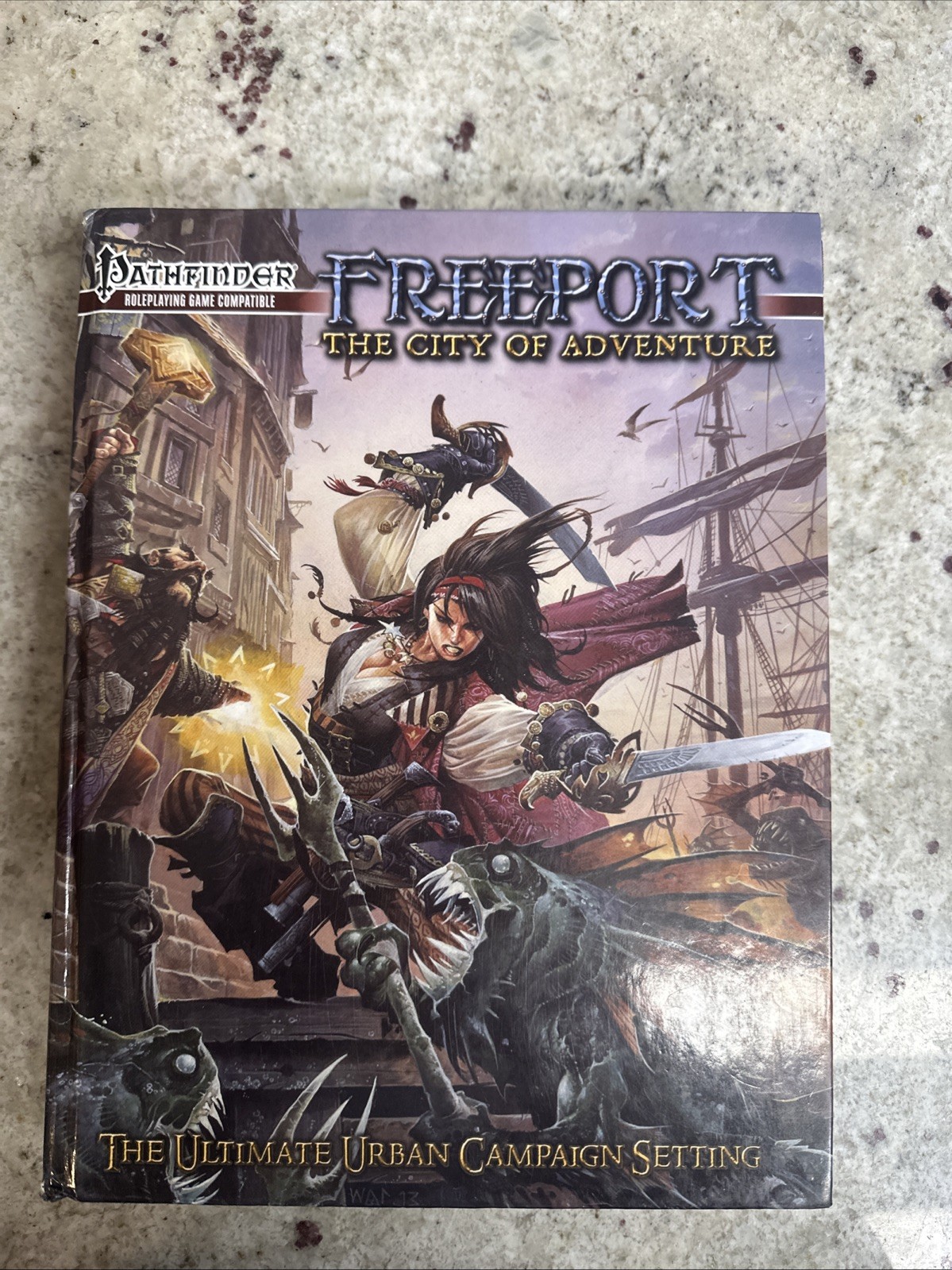 Green Ronin GRR1912 Pathfinder Freeport City of Adventure HC Book