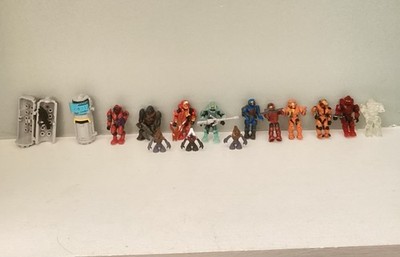 Halo Mega Block action Figures Lot Of 13 Plus Accessories | eBay