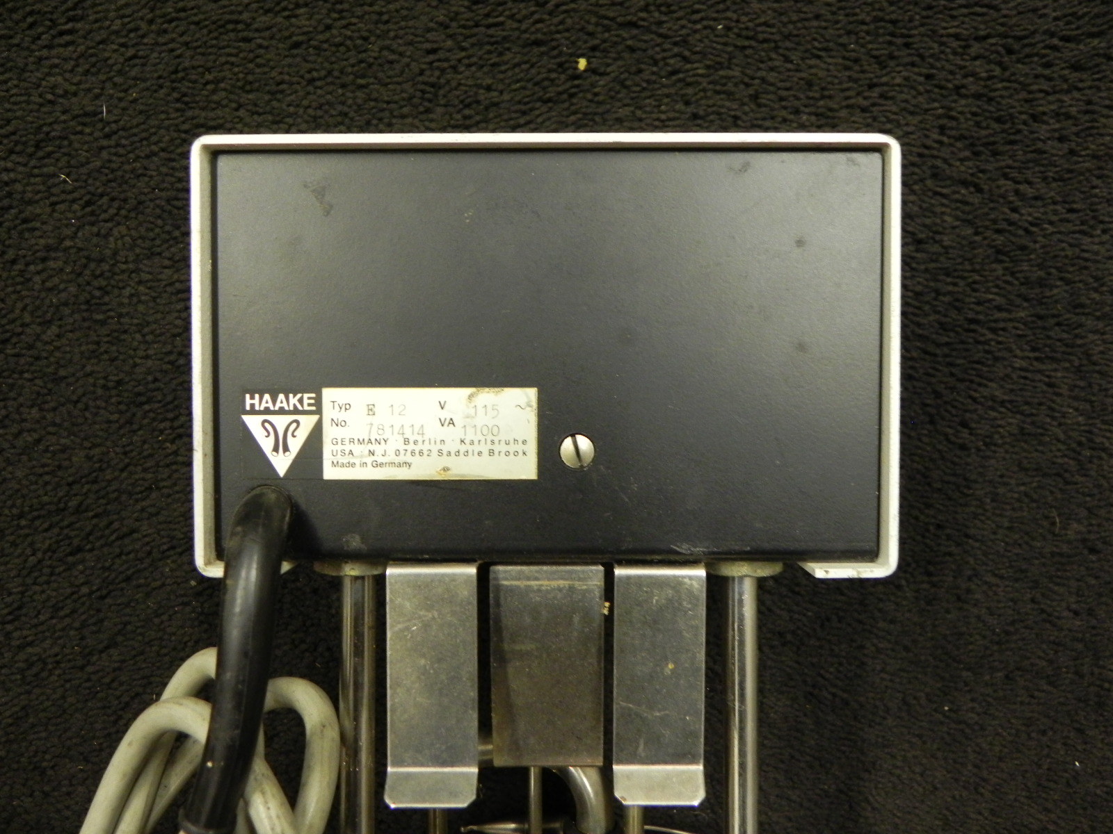 HAAKE Type E12 Heated Water Bath Circulator Recirculating. E 12. Mixer ...