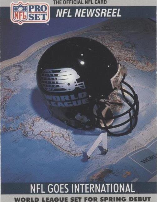1990 Pro Set - NFL Newsreel NFL Goes International #788 for sale online ...