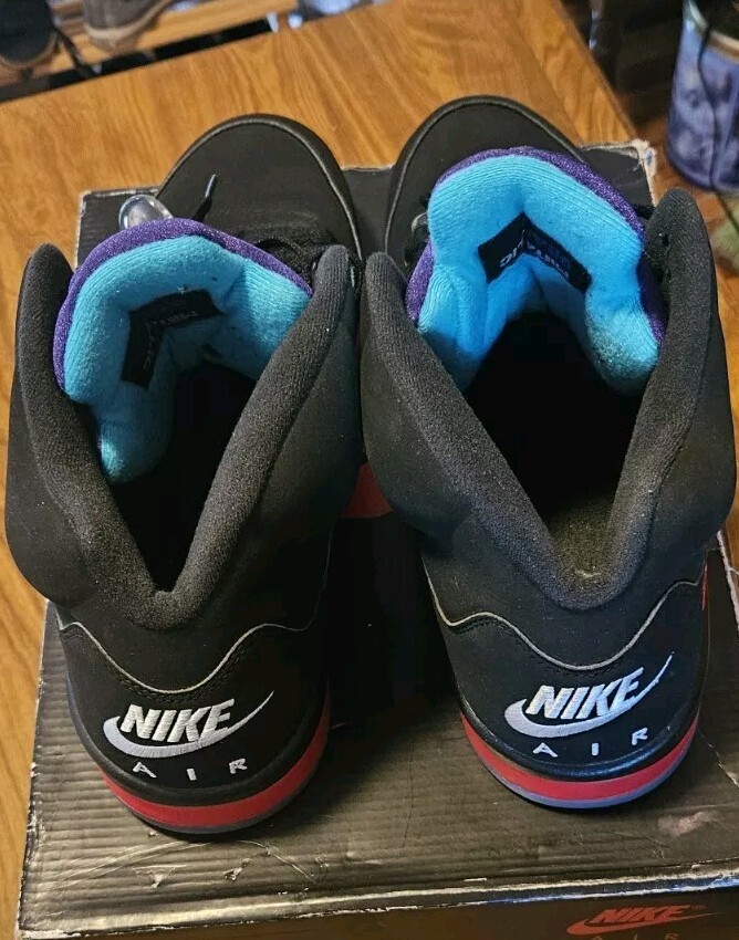 NIKE Air Jordan 5 Retro Top 3 Black 2020 size 15 CZ1786-001 OG V with ...