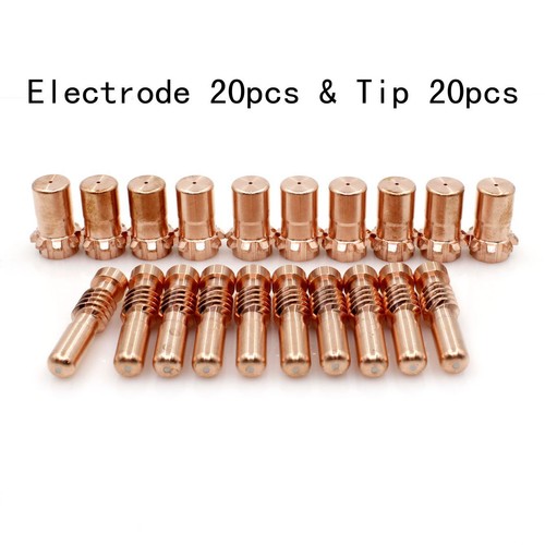 40pc Plasma Cutter Electrode Tip 0.053''1.3mm for Lincoln PRO-CUT 25 55 ...