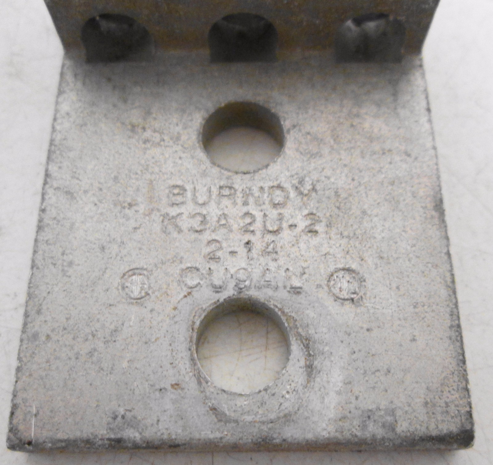 Burndy K3A2U-2 2-14 CU9AL Lug Terminal | eBay