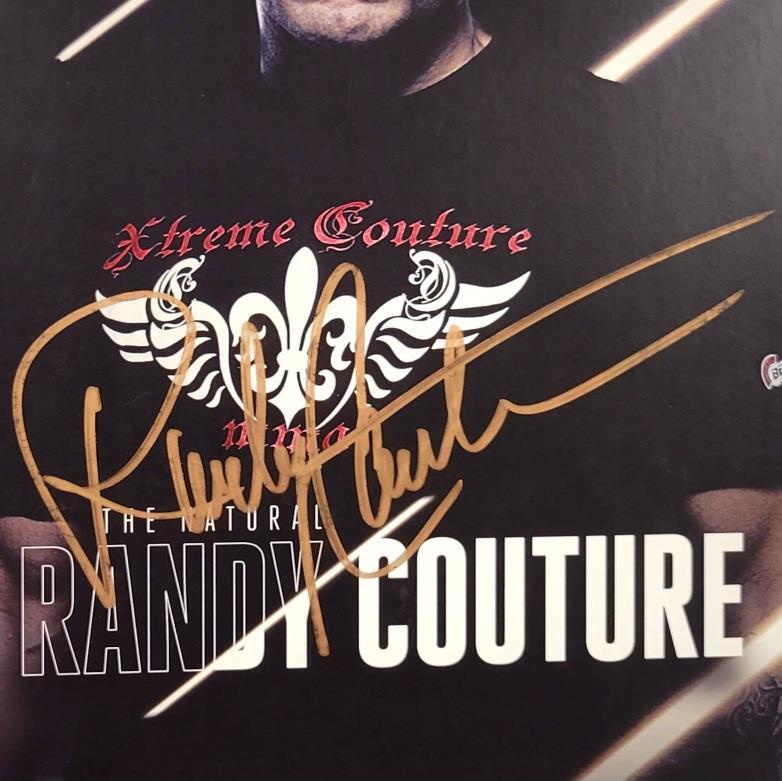 Randy Couture signed 8x10 Photo UFC MMA autograph ~ JSA | eBay
