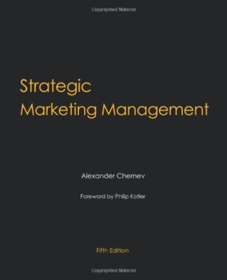 Strategic Marketing Management Alexander Chernev | eBay