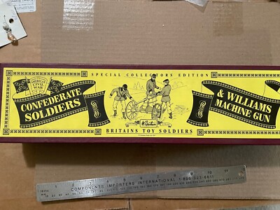 W. Britain 8883 Confederate Crew and Williams Machine Gun | eBay