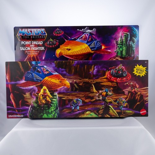 Masters of the Universe Point Dread and Talon Fighter Set MOTU He Man ...