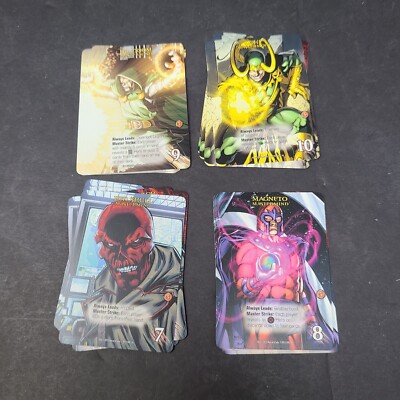 Upper Deck Legendary Marvel Deck Building Game MCU MASTERMINDS ...