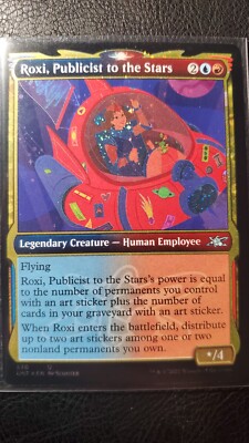 Roxi, Publicist To The Stars Showcase Galaxy Foil 520 M PF MTG UNfinity ...