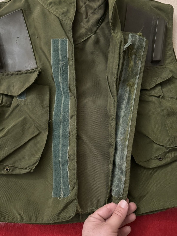 Vintage 90s 1999 US MILITARY FLAK VEST Fragmentation Jacket Body Armour ...