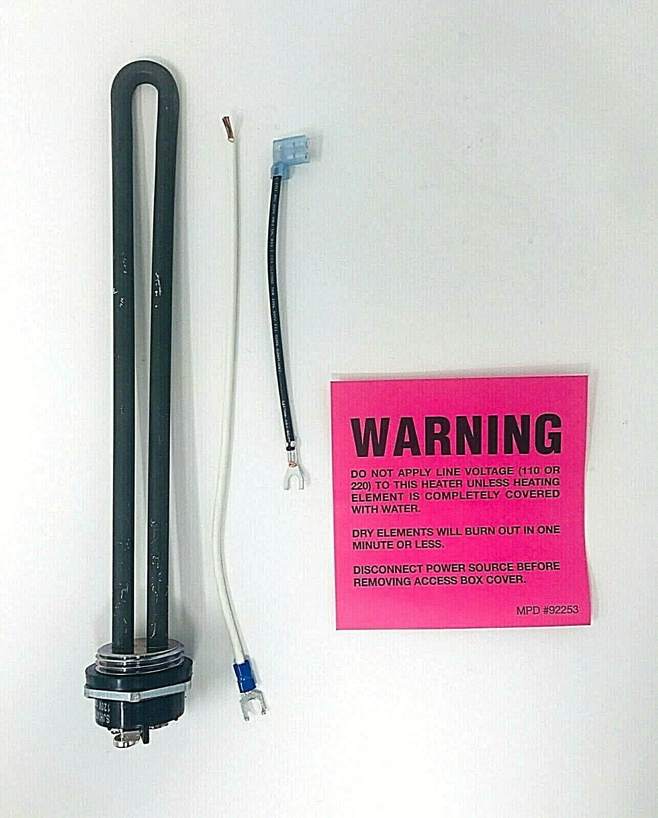 RV Dometic Atwood OEM Water Heater Heating Element, 92097, 120V, 1400W ...