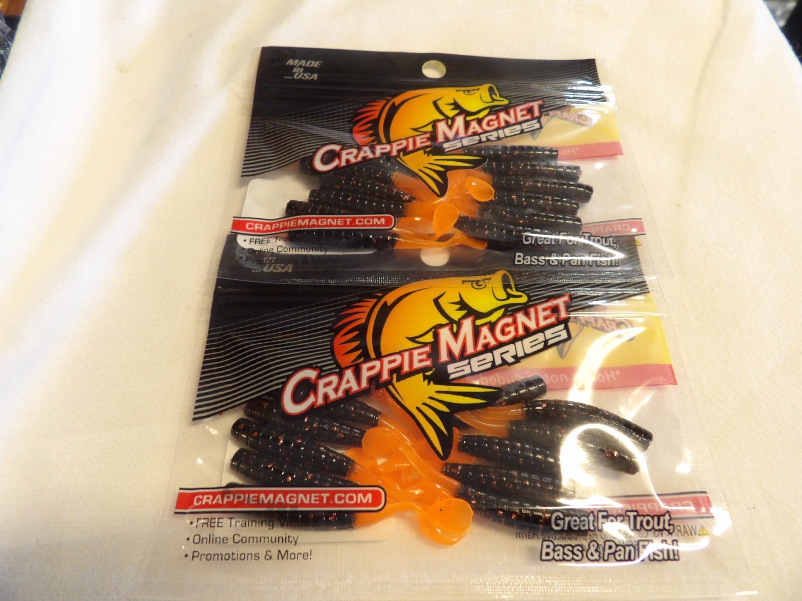 Leland Lures Crappie Magnets Tiny Dancer 2 packs 16 pc total trick or treat | eBay