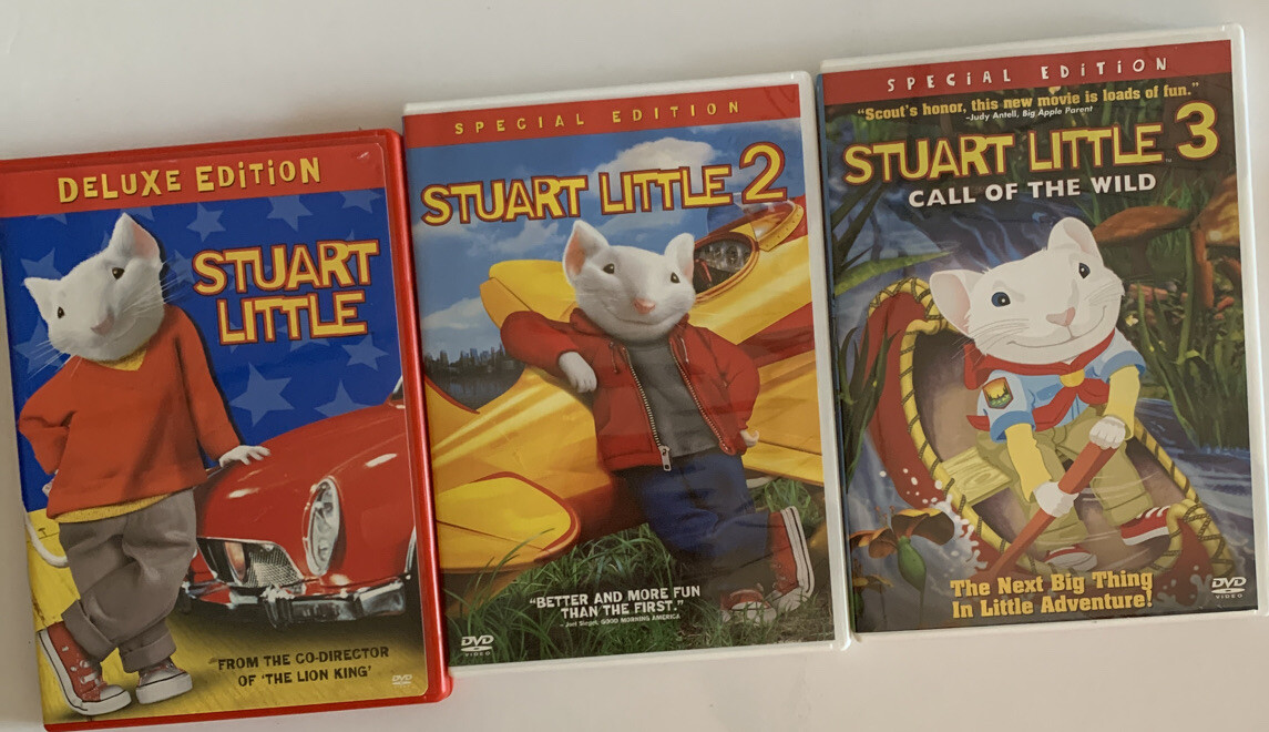 Lot Of 3 STUART LITTLE 1/2/3 DVDs | eBay