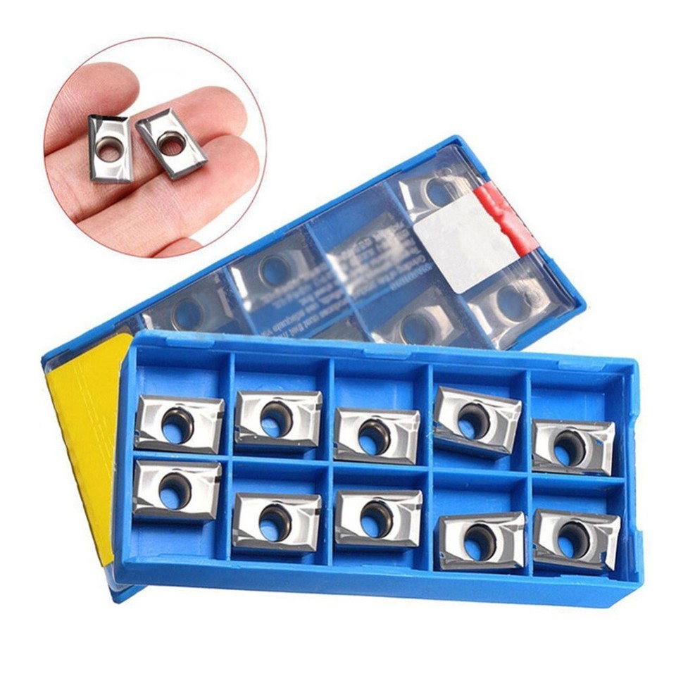 10pcs APKT1604PDER-MA3 H01 Milling Carbide Inserts Cutter For Aluminum ...