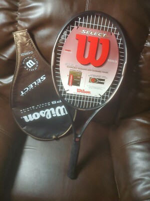 Wilson SPS Graphite Select Oversize Lightweight Racquet Tennis 4 3/8 ...