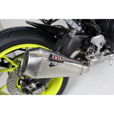 Scarico silenziatore IXIL RC1 in alluminio satinato per Kawasaki Z 800 ...