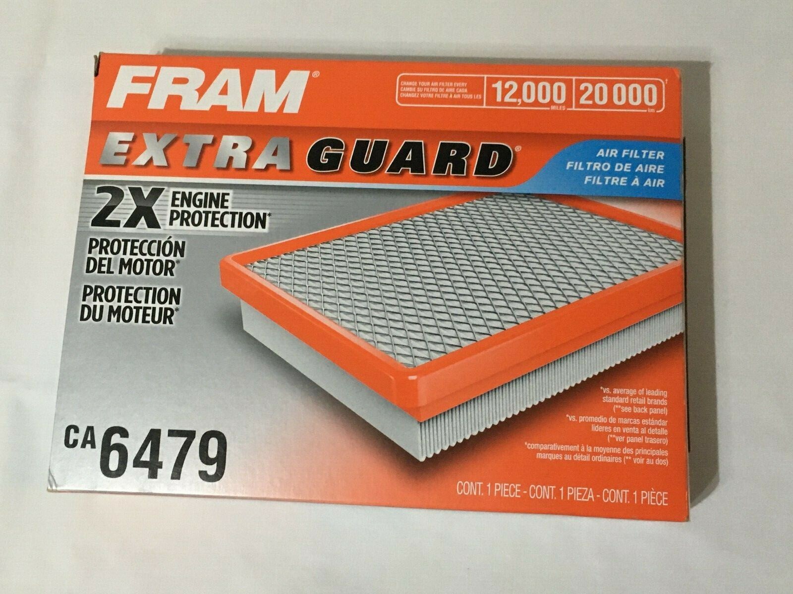 Fram CA6479 - Air filter cross reference